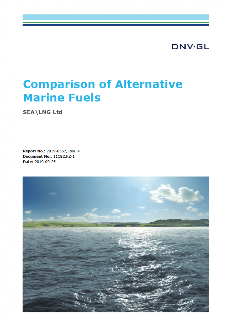 Comparison of Alternative Marine Fuels - SEA-LNG